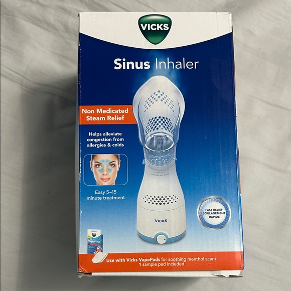 Other | New Vicks Sinus Inhaler With Steam Relief Never Opened | Poshmark